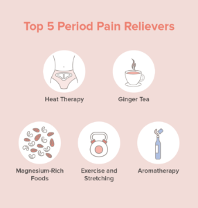 Top 5 safe and effective pain relievers for period cramps